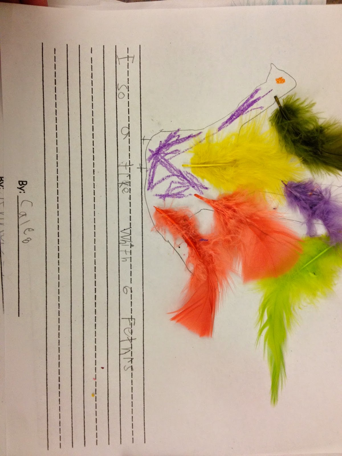 Miss Van Maren's Fantastic First Grade: Hand Turkey Writing
