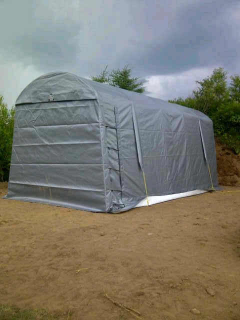Rothiemay Farm: Tarp Shed