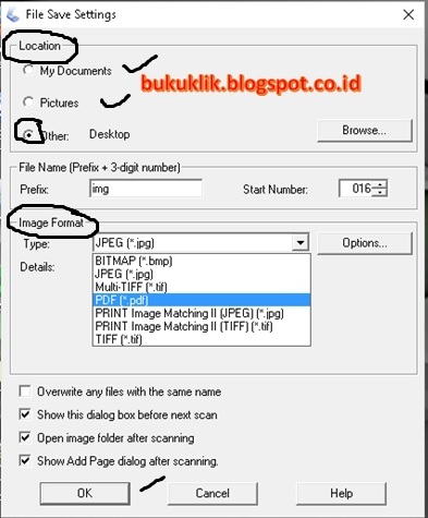 Cara merubah format pdf ke Jpeg di printer Epson | Sekilas Ilmu Duniaku