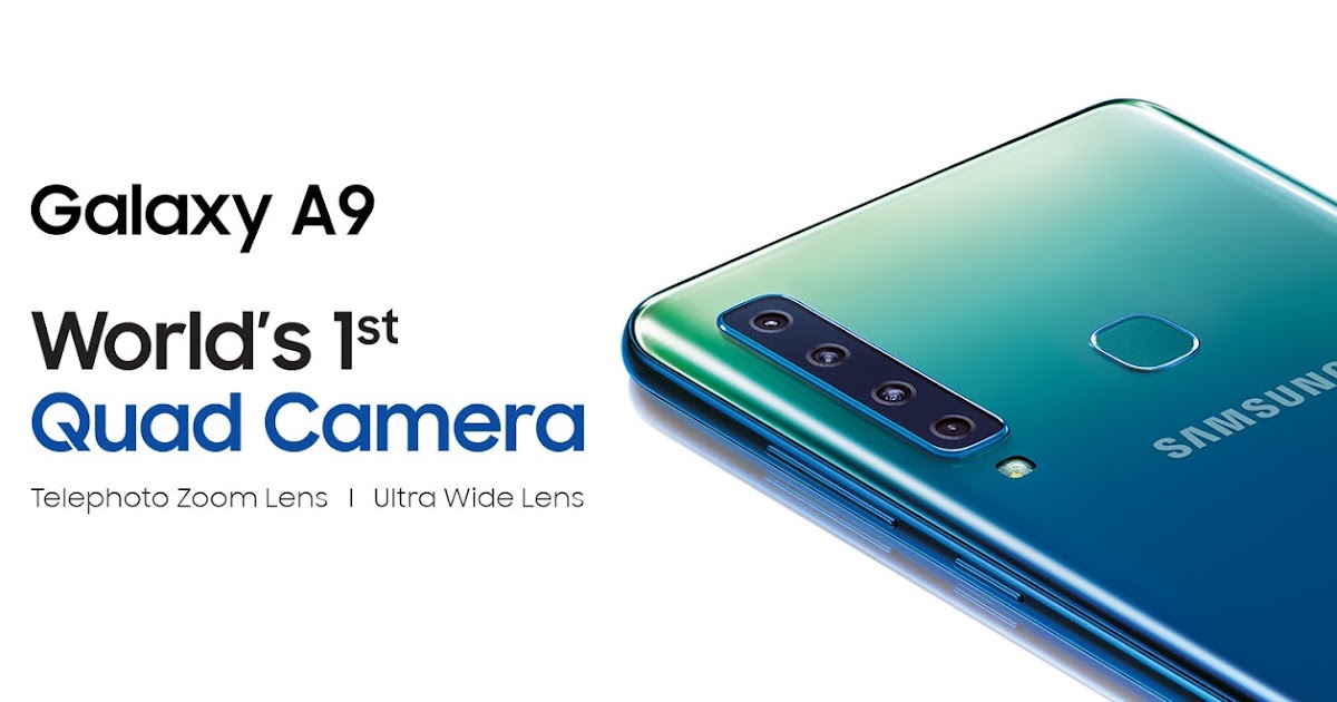 CaseBG: Samsung Galaxy A9 (2018) първия смартфон с четворна камера.