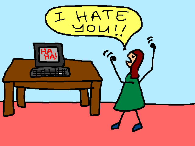 Anna-grams: Computer rage