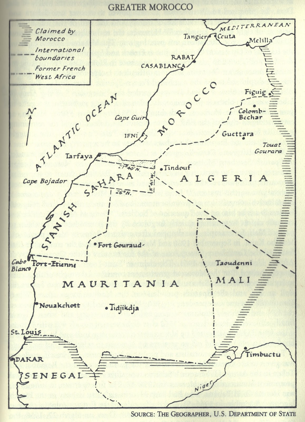 Timeline of Spanish loss of territories to Morocco since 1956 : r/MapPorn