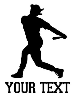 Vinyl By Amy: Baseball Car Decals - Personalized Sport Vinyls