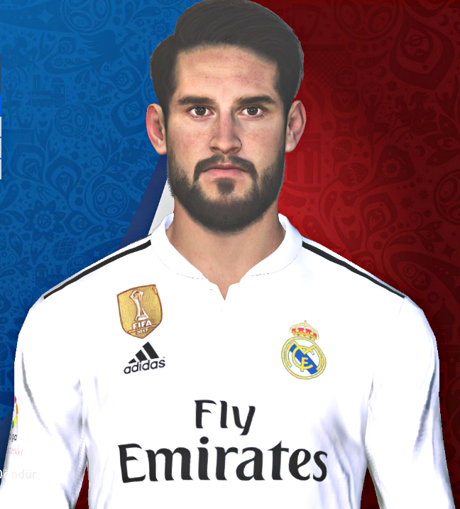 PES 2017 Faces Isco by Huseyn ~ PES-ID | Download Gratis Patch PES ...