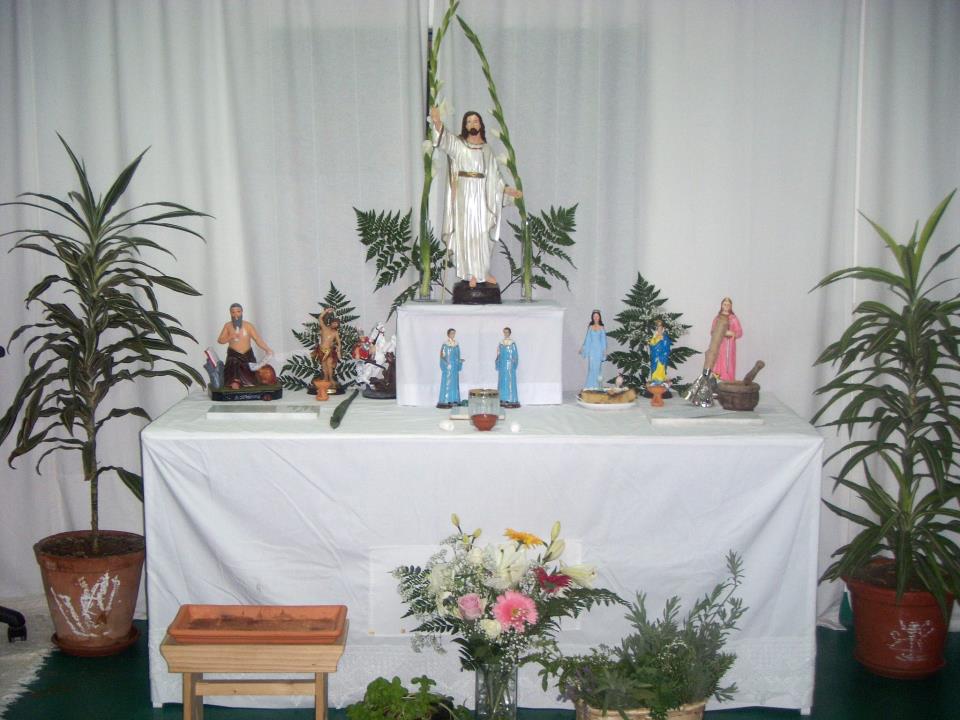 Grupo de Equilíbrio Espiritual de Umbanda São Jore: O Congá - Altar na ...