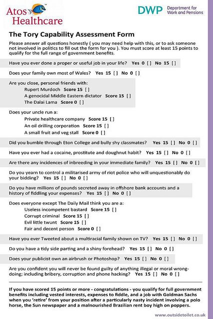 teifidancer: Atos Healthcare : The Tory Capability Assessment Form