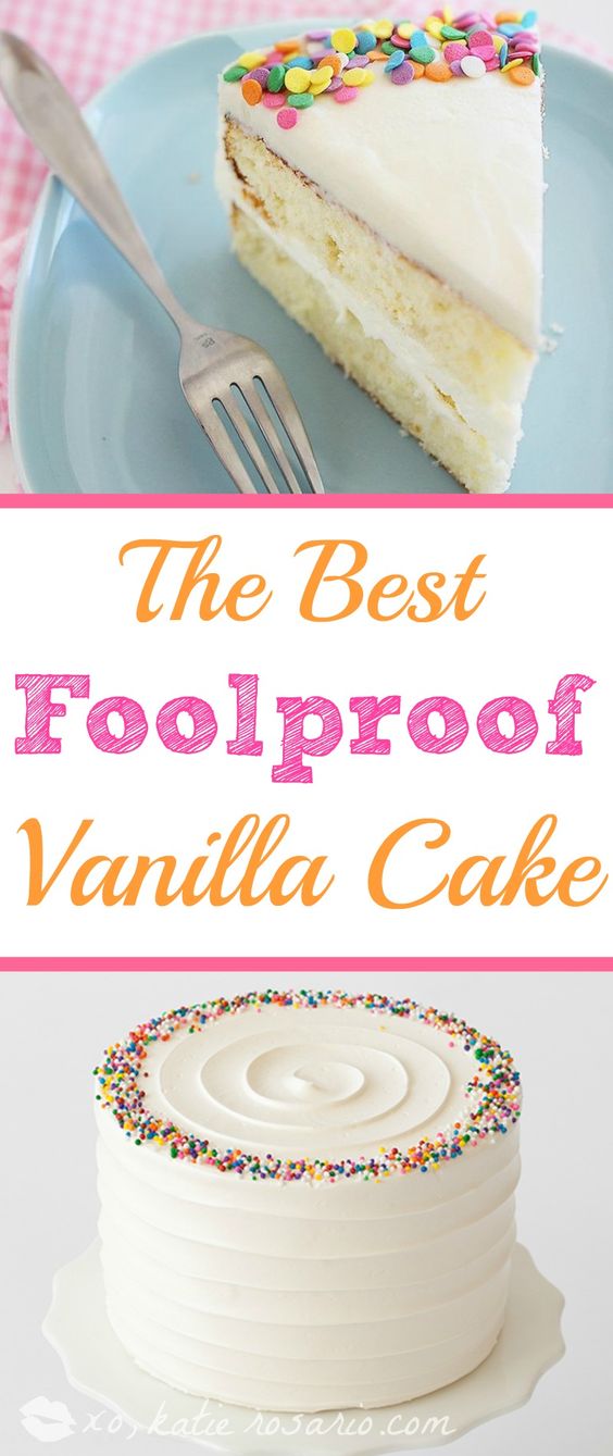The Best Foolproof Vanilla Cake - Healthy Therapy Massage