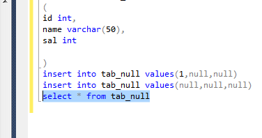 What is Constraints ? Null, Not Null, Primary key, Unique Key ,Check ...