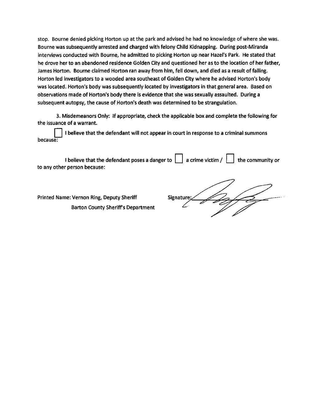 The Turner Report: Probable cause statements released in Adriaunna ...