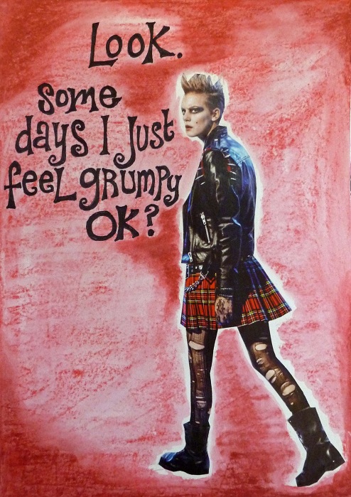 Rosie's Arty Stuff: GRUMPY ...