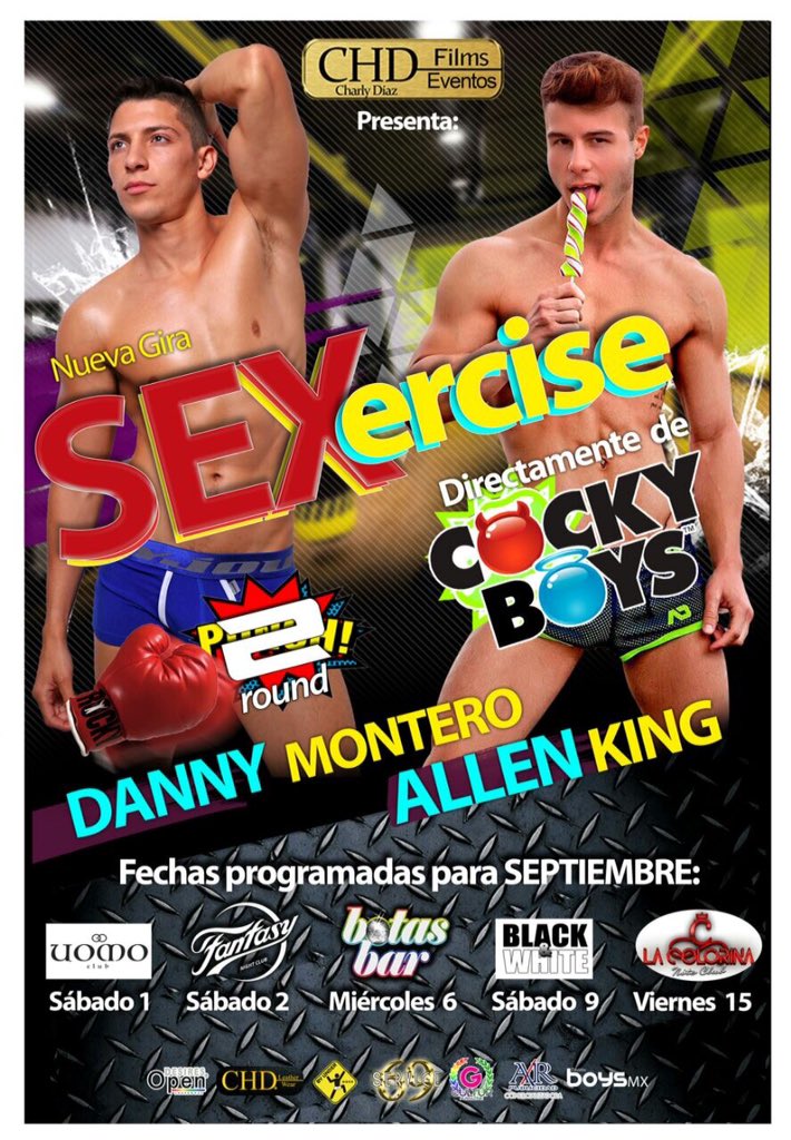 El Lavadero de las Muñecas: DANNY Y ALLEN LISTOS PARA SEDUCIR A LOS MEXICANOS