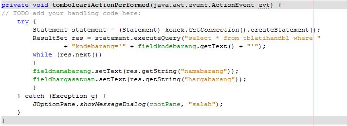 Aplikasi Java Netbeans Sederhana Dengan Database MySQL - UNSAPEDIA