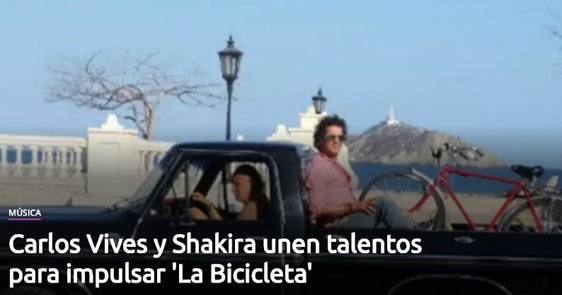 La Bicicleta (Carlos Vives & Shakira) | el de la dahon