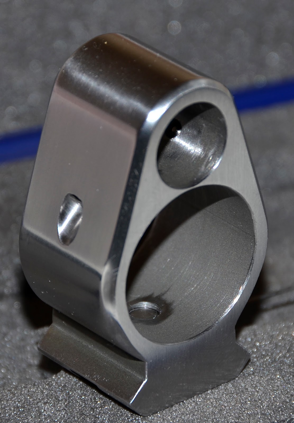 Crosman 2240 Mods & Tuning: Custom Barrel Band - Stainless Steel