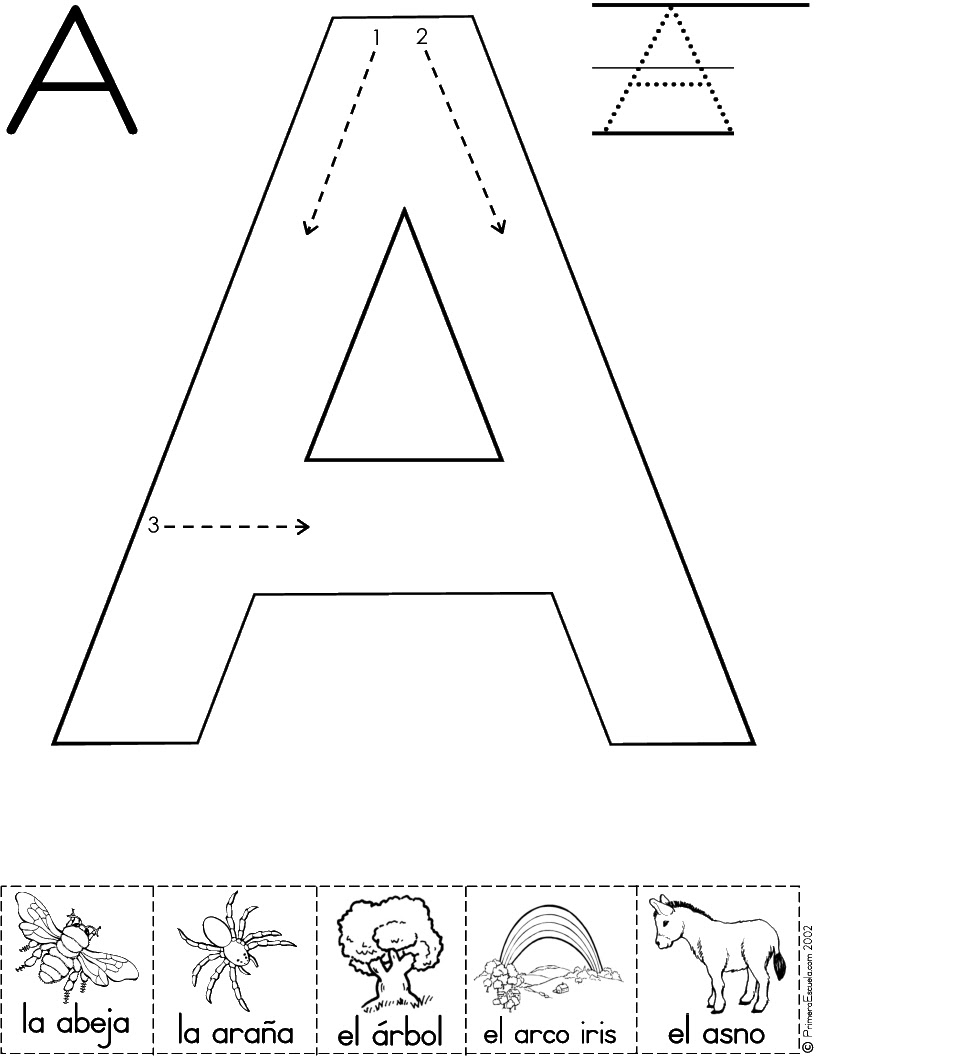 Instituto Cumbres Preescolar: Tarea 1o preescolar. Imprimir la A ...