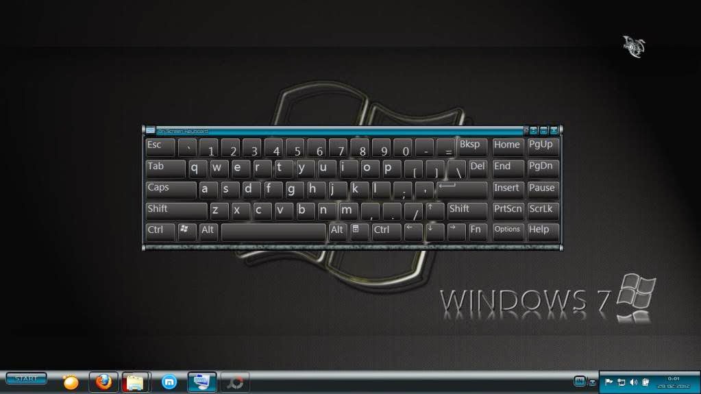 Aplikasih Rahasia Umum: Cara Mengaktifkan On-Screen Keyboard Pada Windows 7