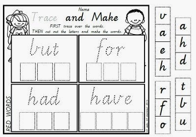 40 weeks, 40 classrooms!: New pack released: Trace and Make high ...