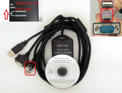 1747-UIC: USB To DH-485 Configuration