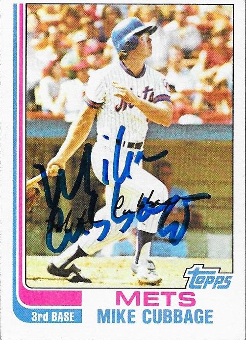 foul bunt: TTM Success - Mike Cubbage