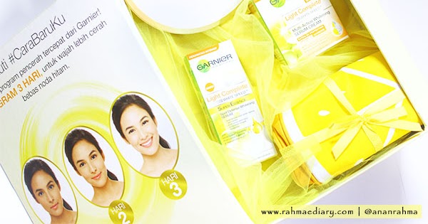 [Review] Garnier Light Complete Super Essence dan Serum Cream | Rahma Diary