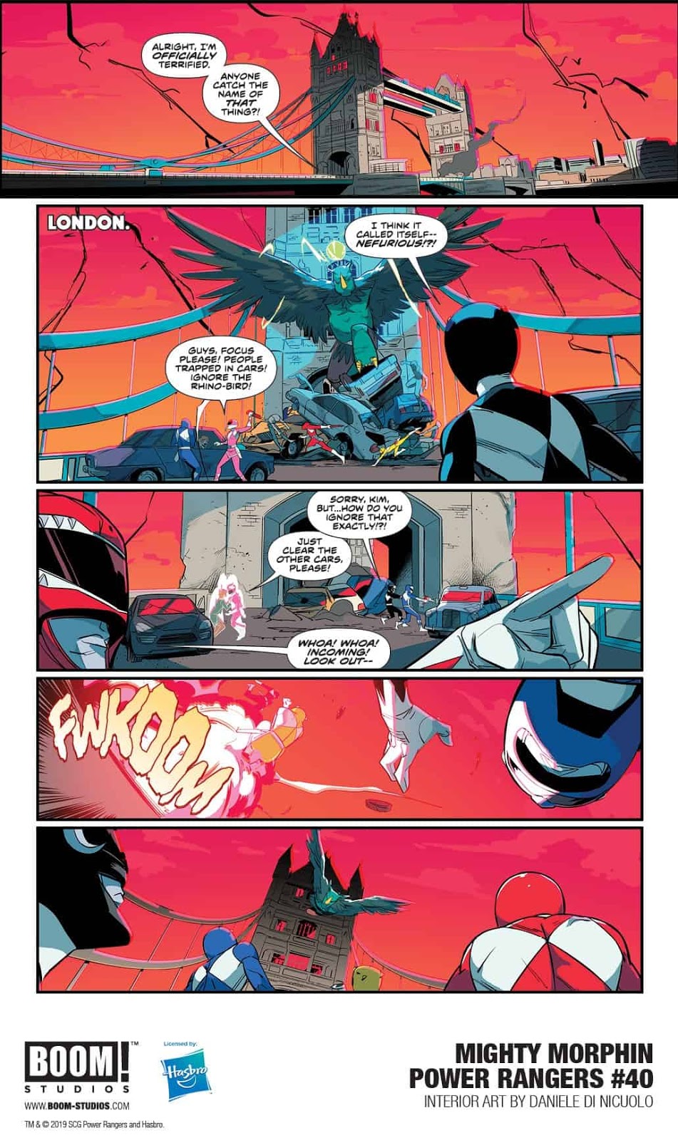 NickALive!: A New Team of Power Rangers Rangers Debut in Mighty Morphin ...