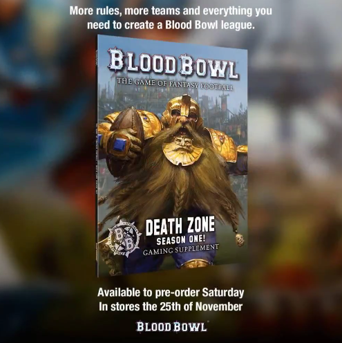 Wargame News and Terrain: Games Workshop: Blood Bowl Death Zone ...