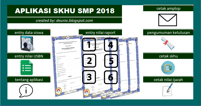 APLIKASI SKHU SMP 2018