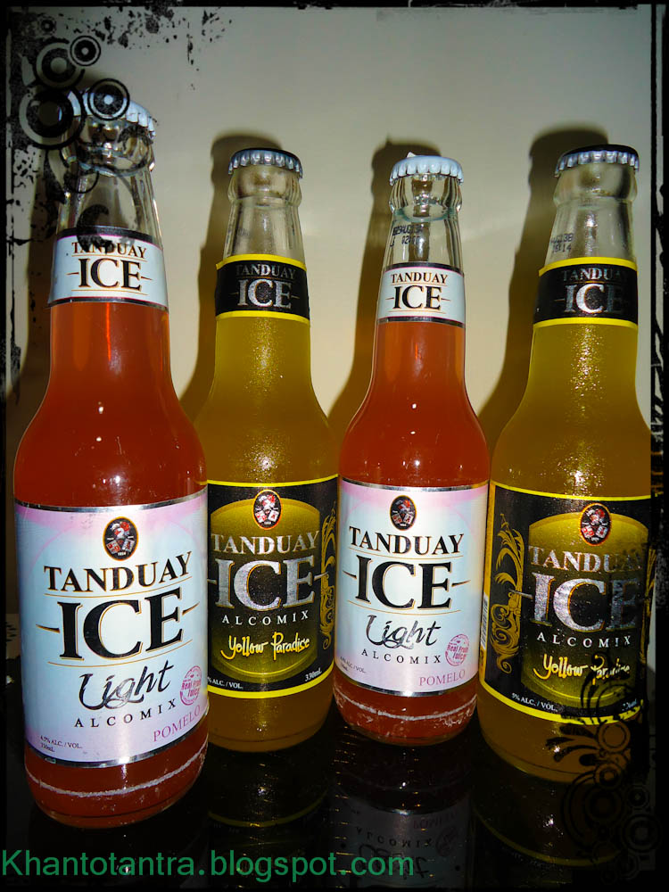Kwatro Khanto: Tanduay Ice- Yellow and Pink