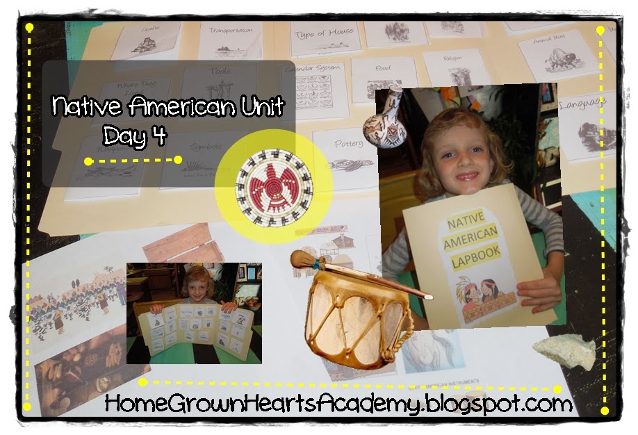 Home Grown Hearts Academy Homeschool Blog: Native American Unit - Day 4 ...