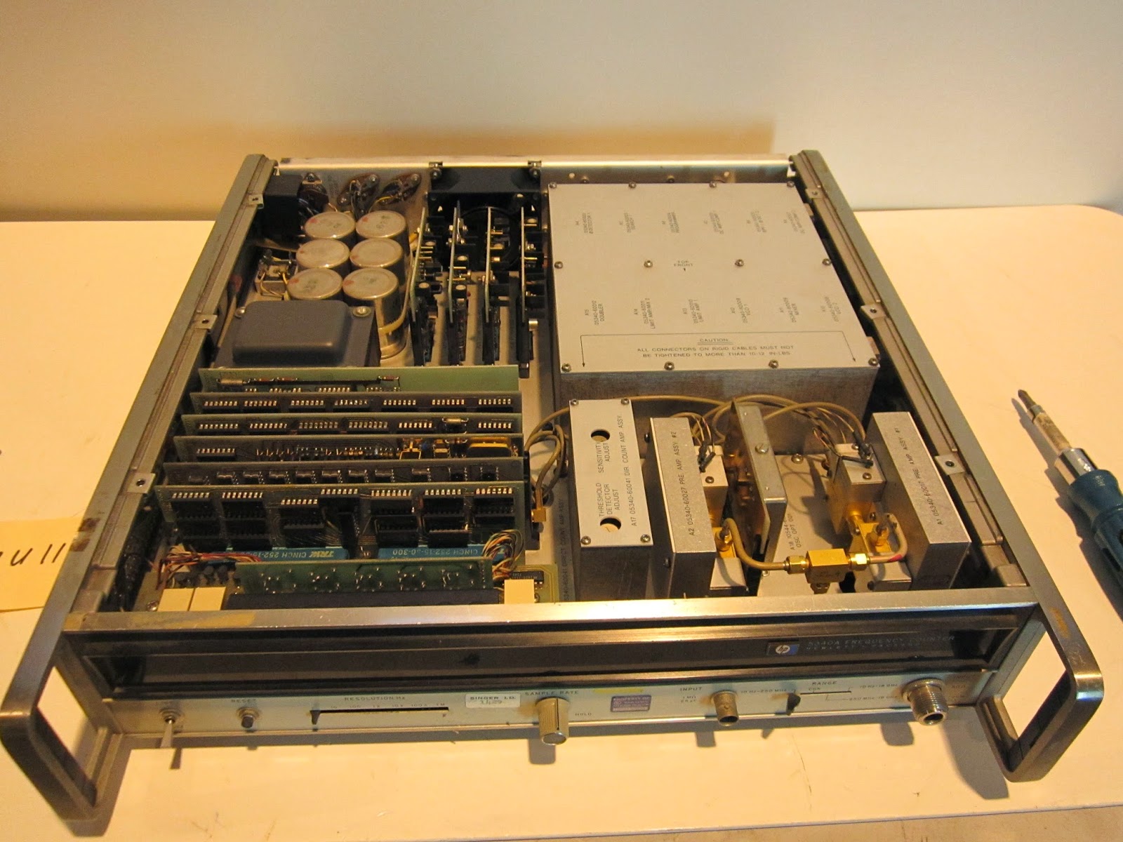 HP 5340A Frequency Counter 10MHz to 18GHz (TMU115) - Panatron Inc.
