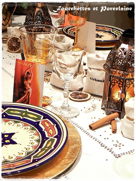 Fourchettes et Porcelaine: TABLES " INSPIRATION ORIENTALE