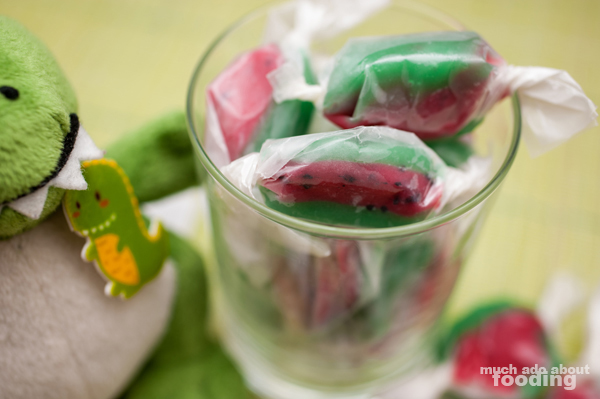 Recipe - Watermelon Saltwater Taffy | Much Ado About Fooding