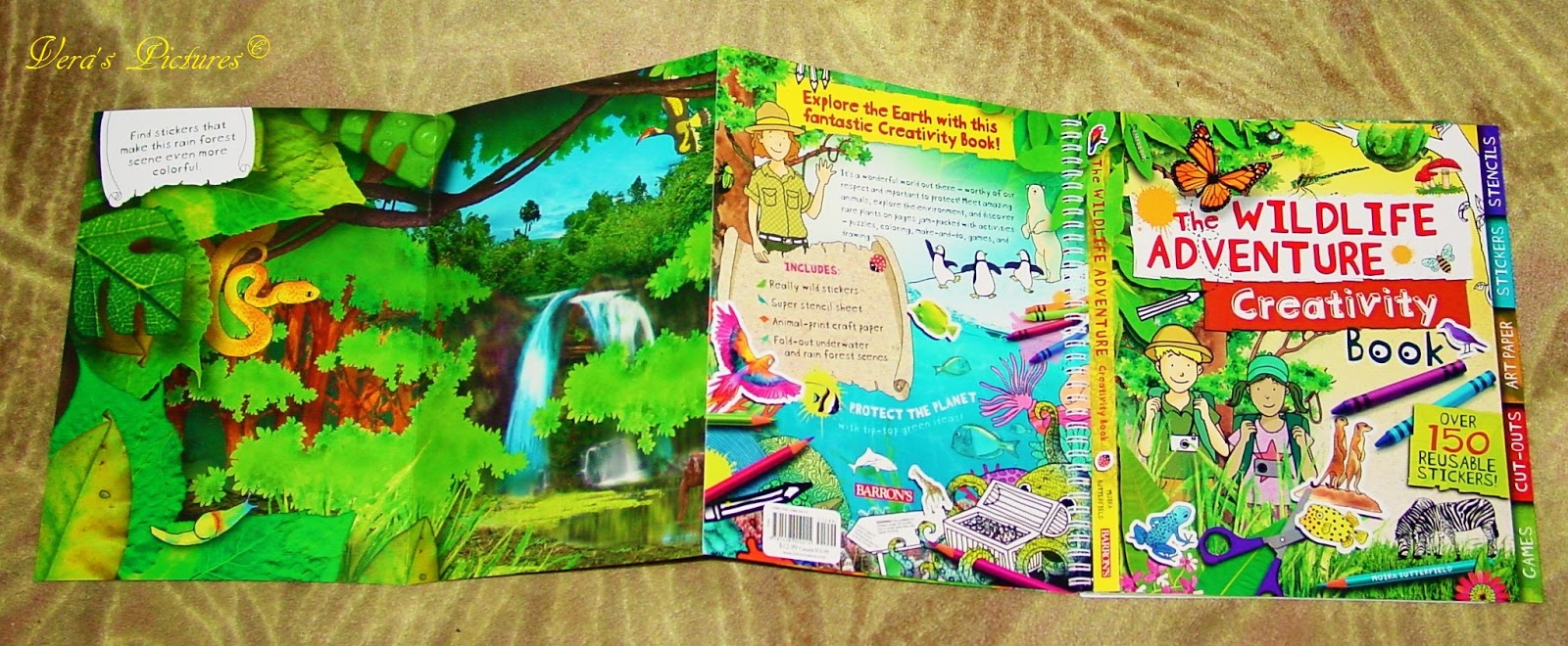 Chat with Vera: The Wildlife Adventure Creativity Book by Moira ...