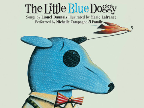 Inspired by Savannah: iPad Apps for Kids -- The Little Blue Doggy (Review)