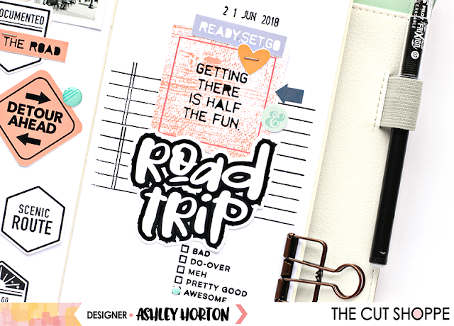 Ashley Horton Designs: Traveler's Notebook | Road Trip