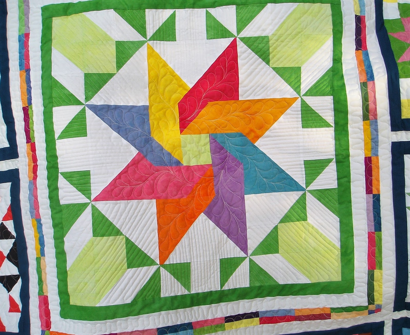 The Academic Quilter: Intricately finished
