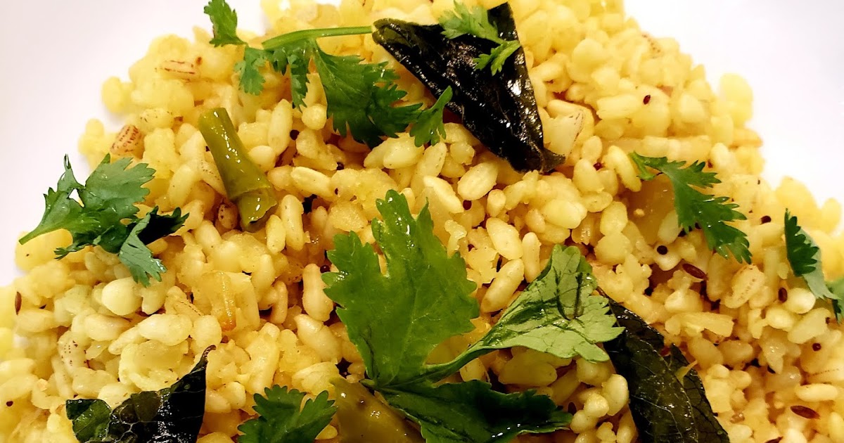 Murmura Upma/Puffed Rice Upma