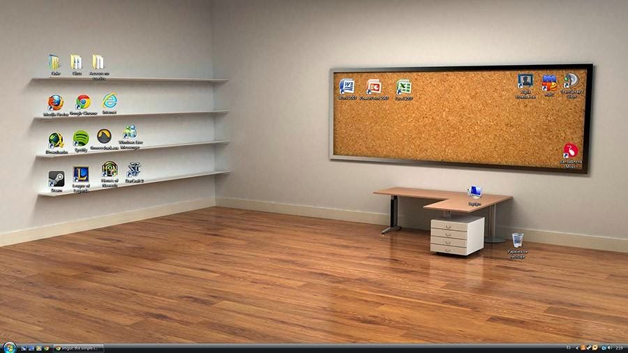 Tengase Presente: Creativos fondos de escritorios para su computador.