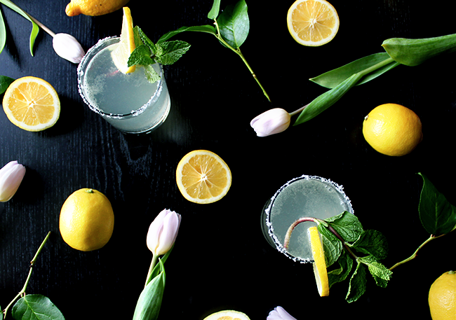 Bubby and Bean ::: Living Creatively: Springtime Lemonade Mimosas