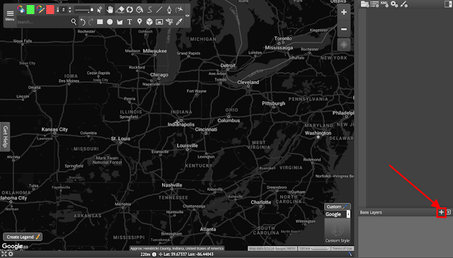 Using WMS Layers With Scribble Maps