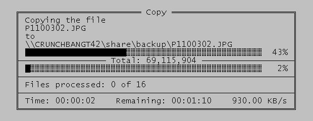 Michael's TechBlog: Far Manager - copy files fast