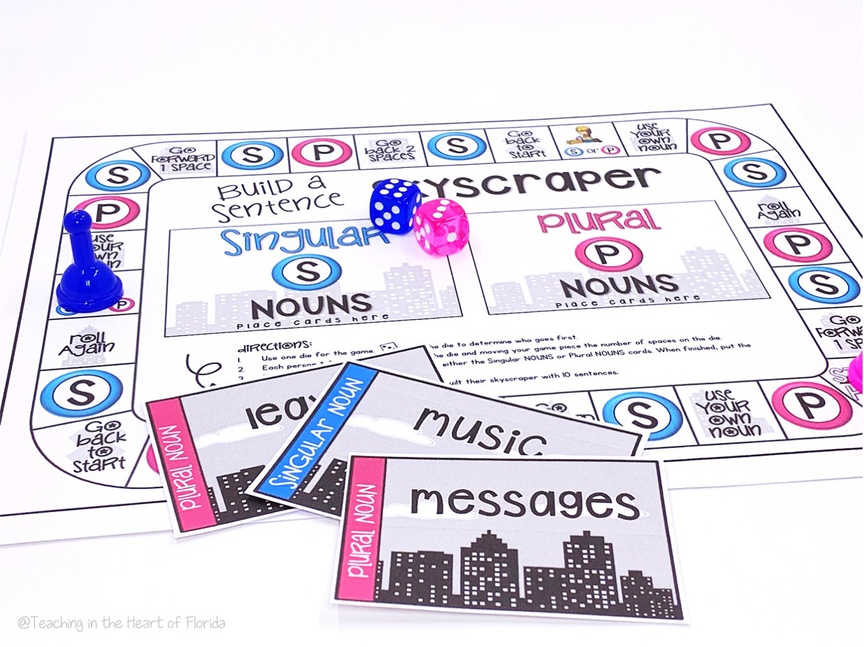 Grammar Games - The Perfect Way for Students to Practice Sentence ...