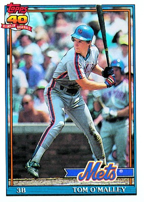 Tom O'Malley: Former Mets Reserve Outfielder (1989-1990)