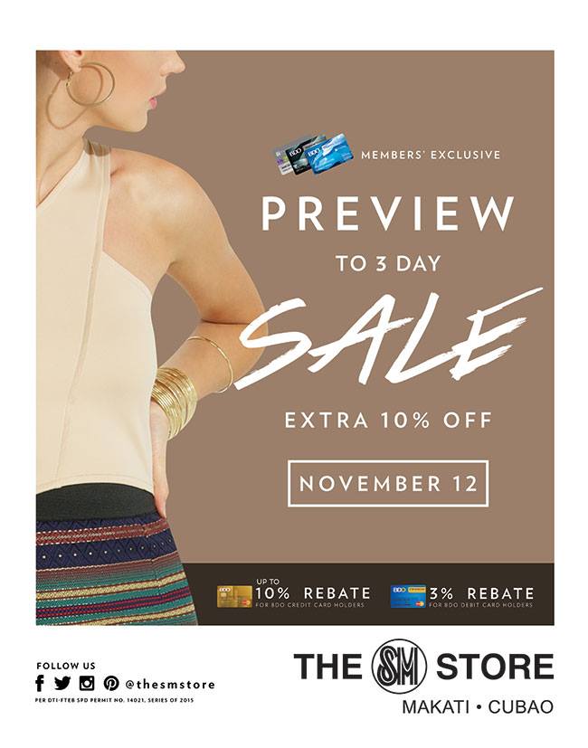 Manila Shopper: SM Stores Makati, Cubao, Harrison Plaza, Quaipo ...