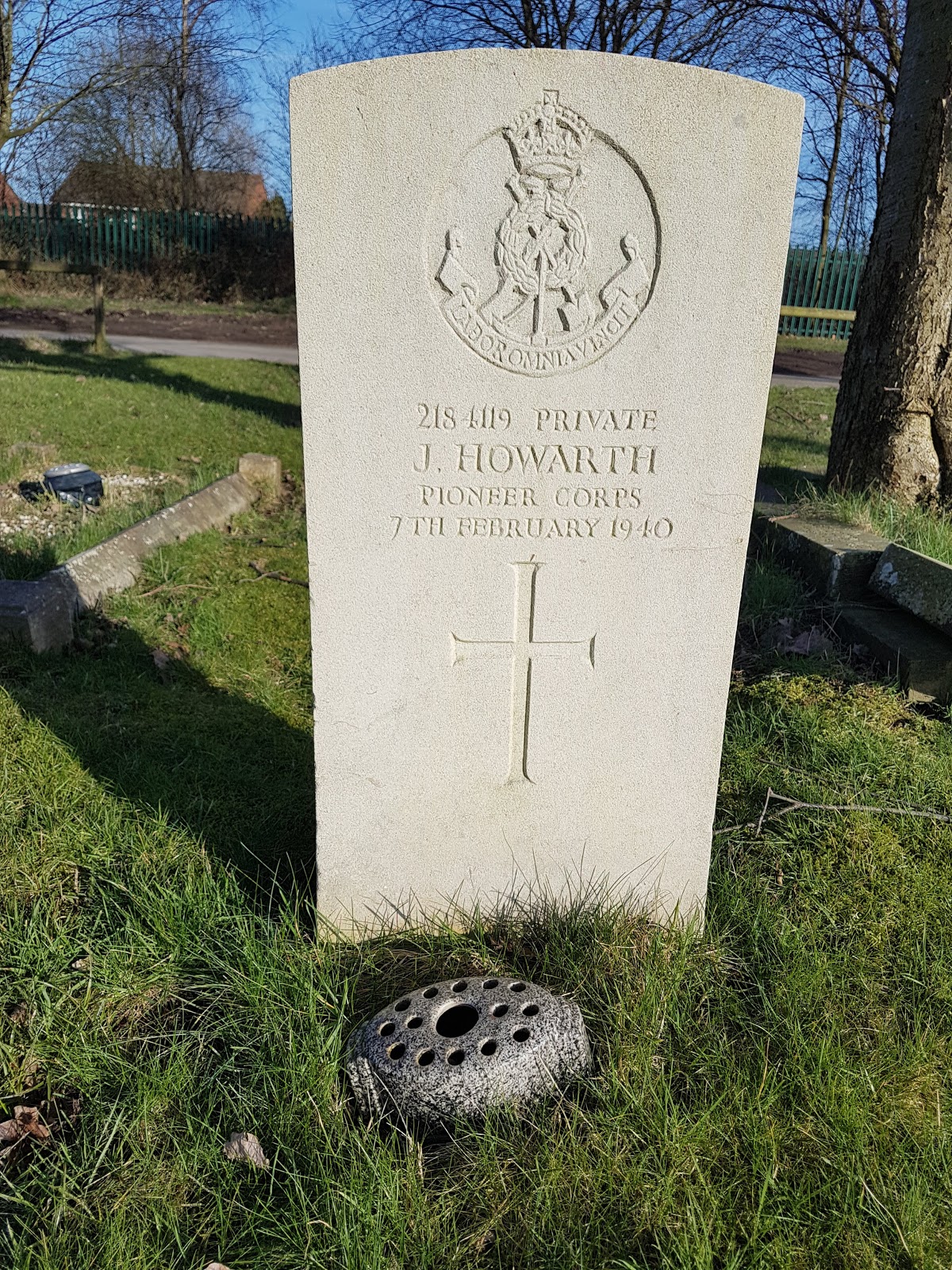 War Graves and Memorials: Stockport Cemetery and Crematorium.