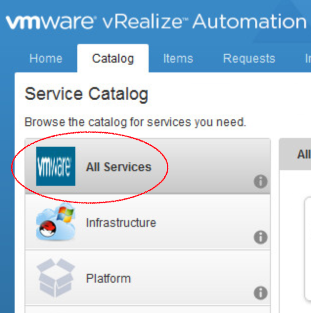 vRealize Automation – Change All Services icon - Just Another IT Blog