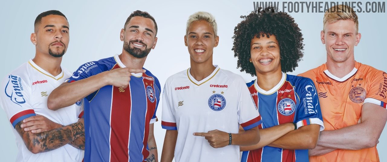 Produced In-House and Fan-Designed: EC Bahia 2020 Home & Away Kits ...
