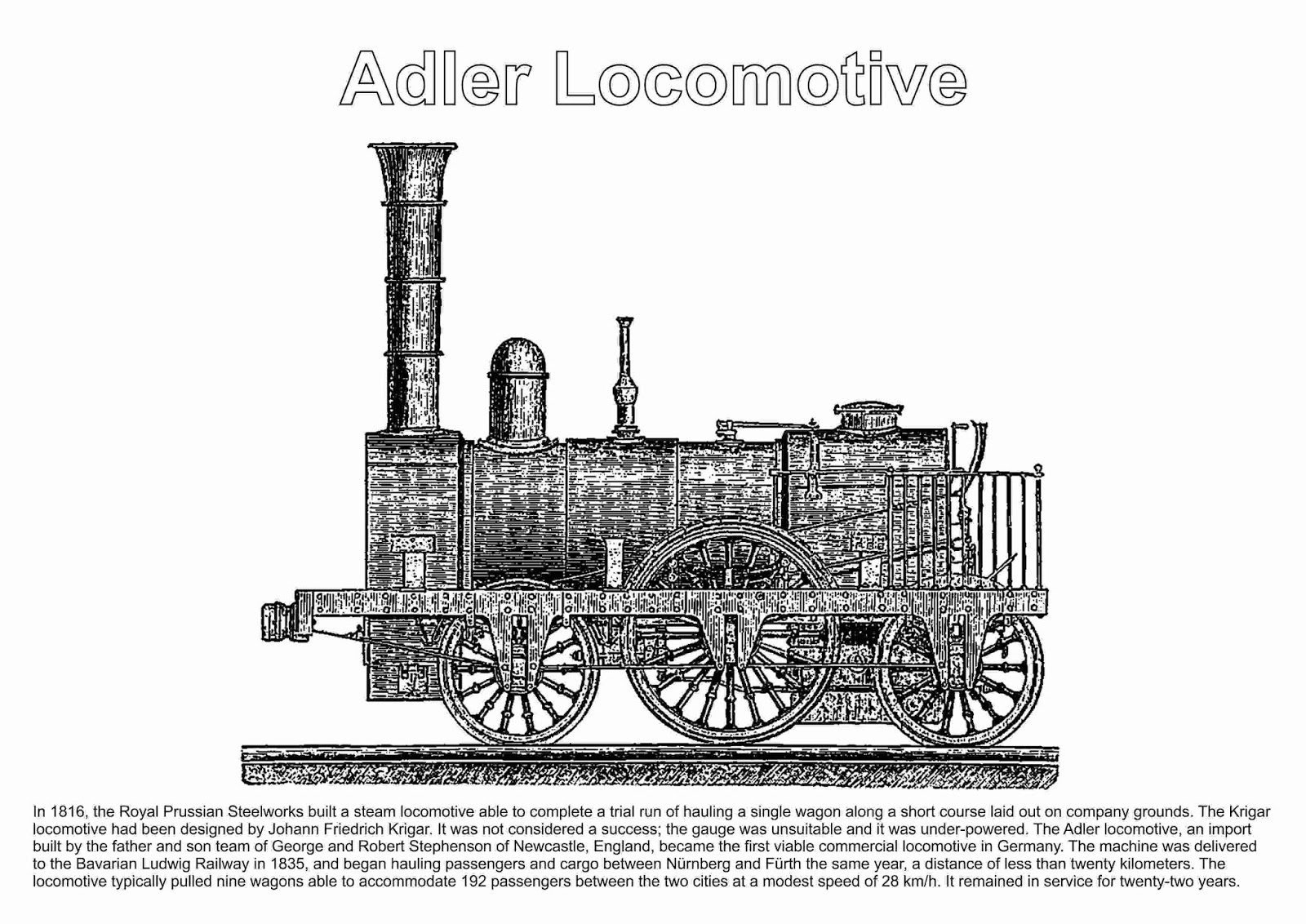 The Nations of the World: Adler Locomotive
