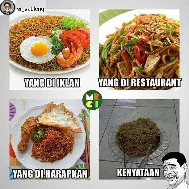 Ngakak Habis, Ini Dia Meme Lucu Tentang Makanan - RUANG WANITA