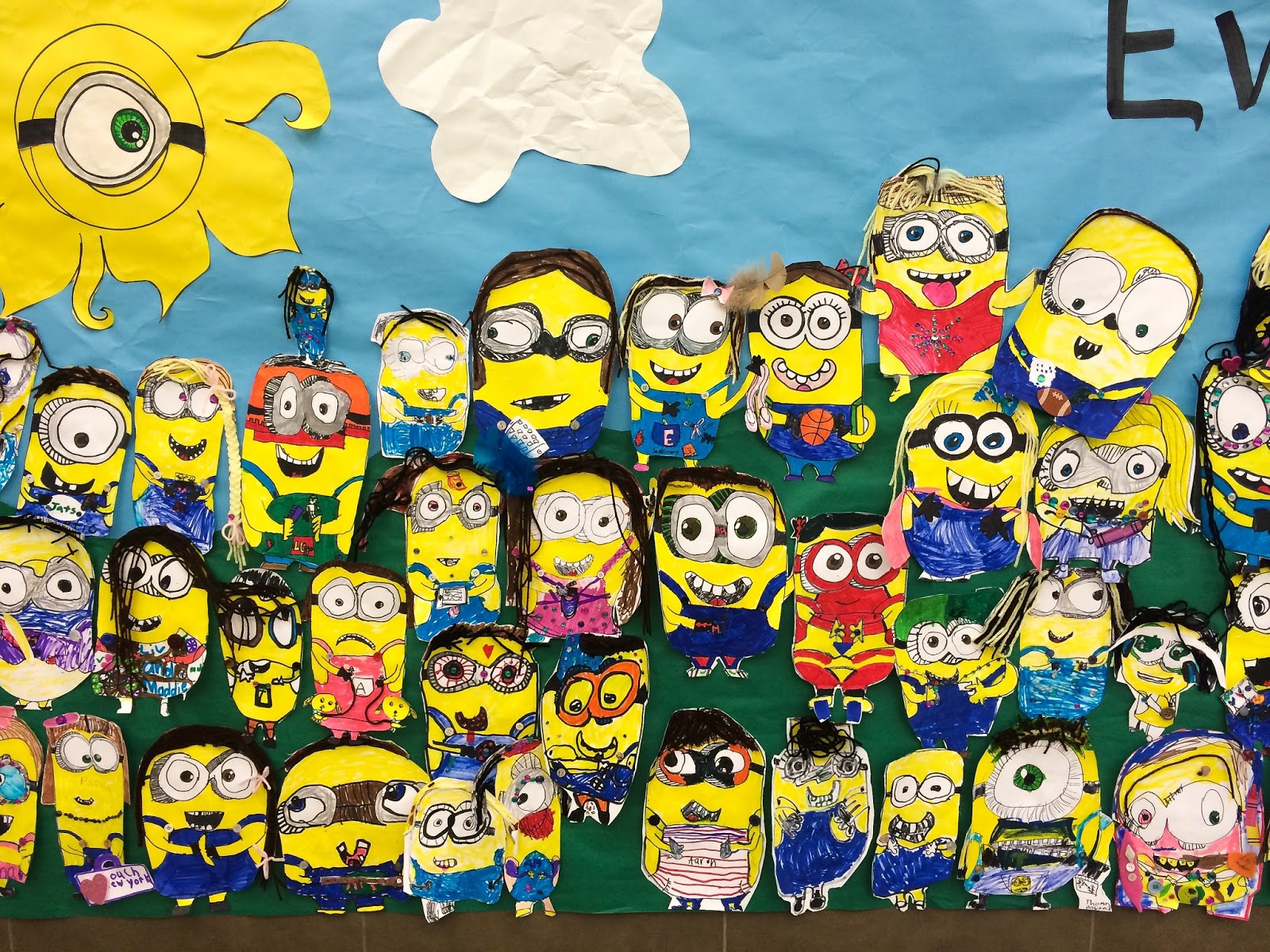 smART Class: All School Minions Mural